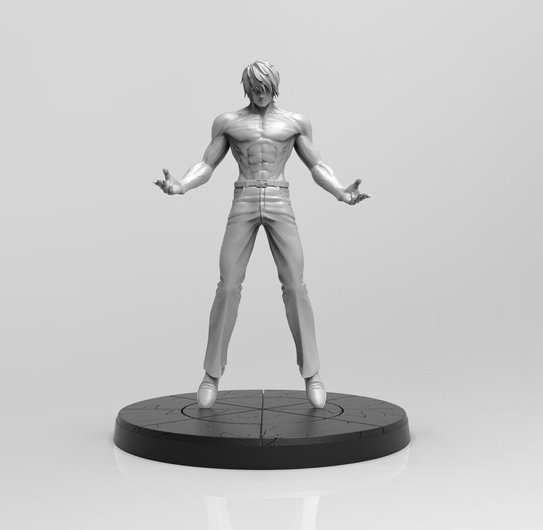 E043 Games Character Design, the KOF Oroochii, STL 3D Model Design ...