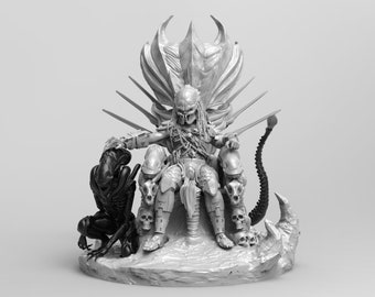 Predator Throne Stl - Etsy