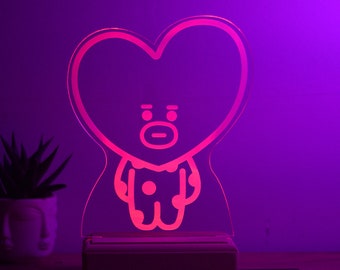 Bts Led Light - Etsy