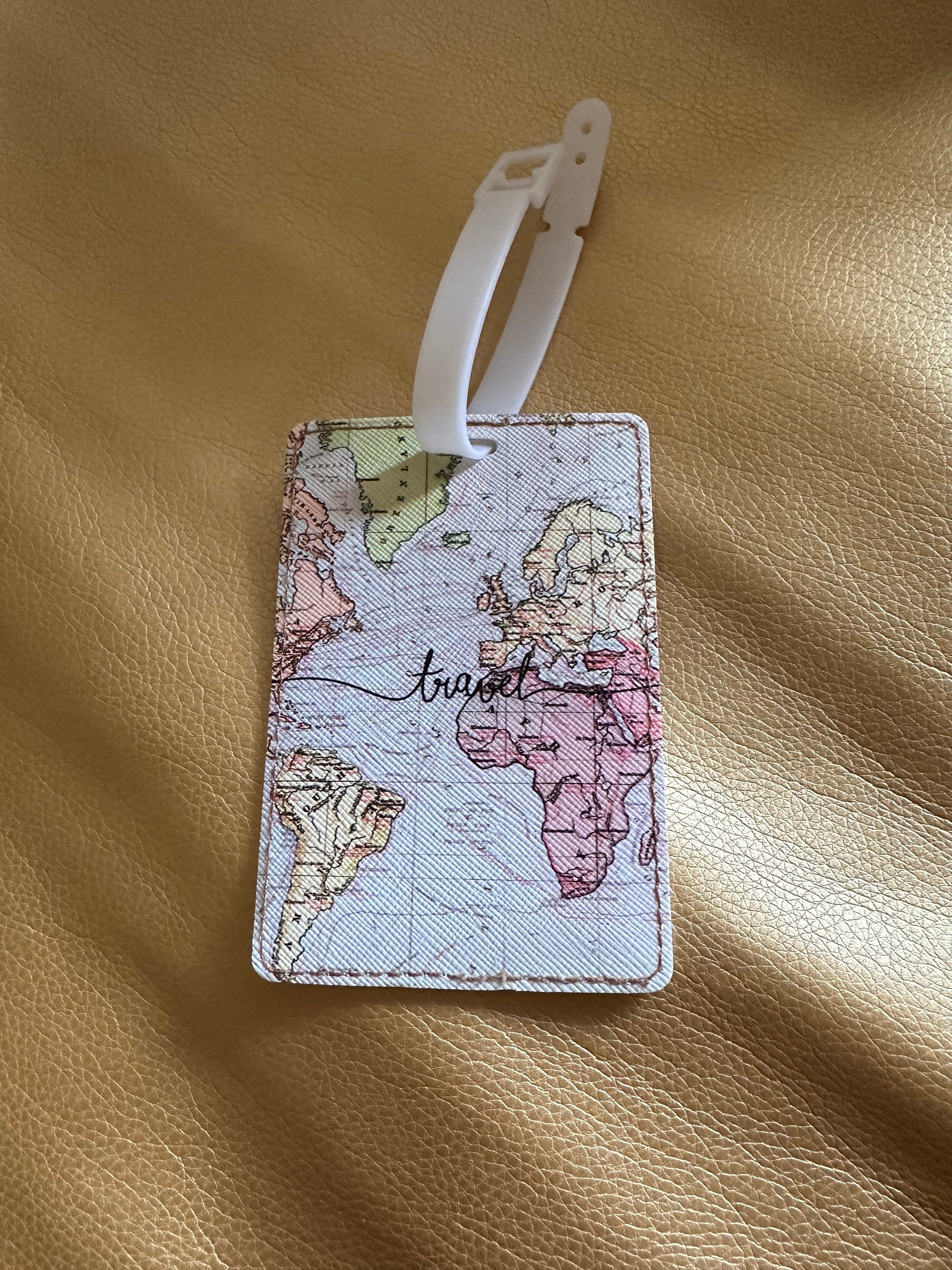 Creative World Map High Quality Luggage Tag Travel Accessories - Etsy