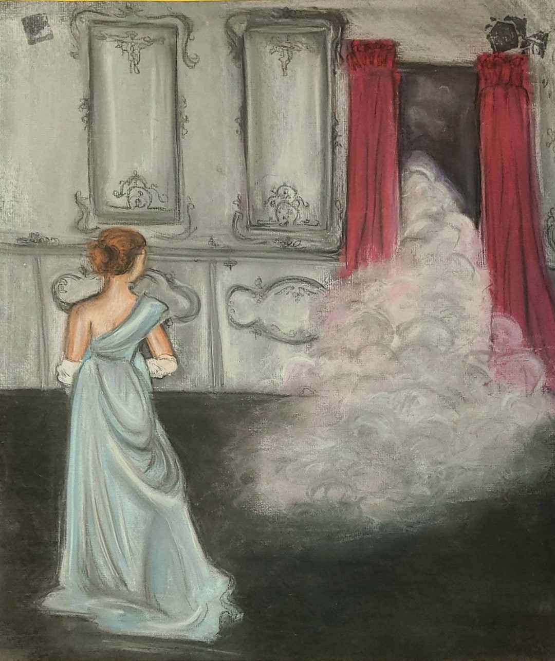 A Princesses' Escape, Chalk Artwork - Etsy