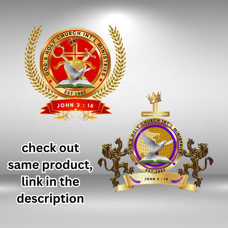 Editable the Seal of a Bishop, Church Seal for Overseer, Bishop Crest ...