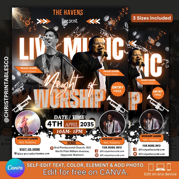 Christian Concert Flyer