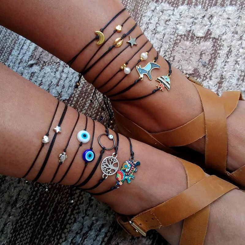 Hippie Anklets - Etsy