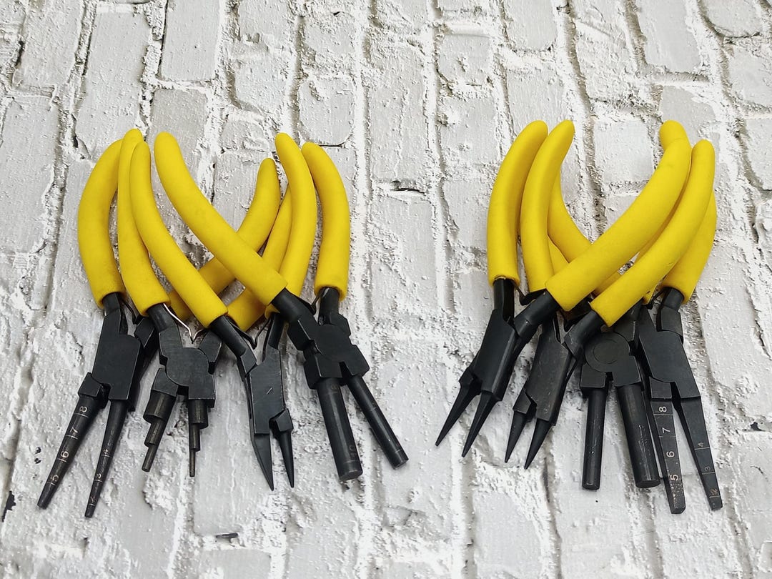 Pliers Set 8 Jewelry Making Pliers Wire Wrapping Pliers Looping Pliers ...