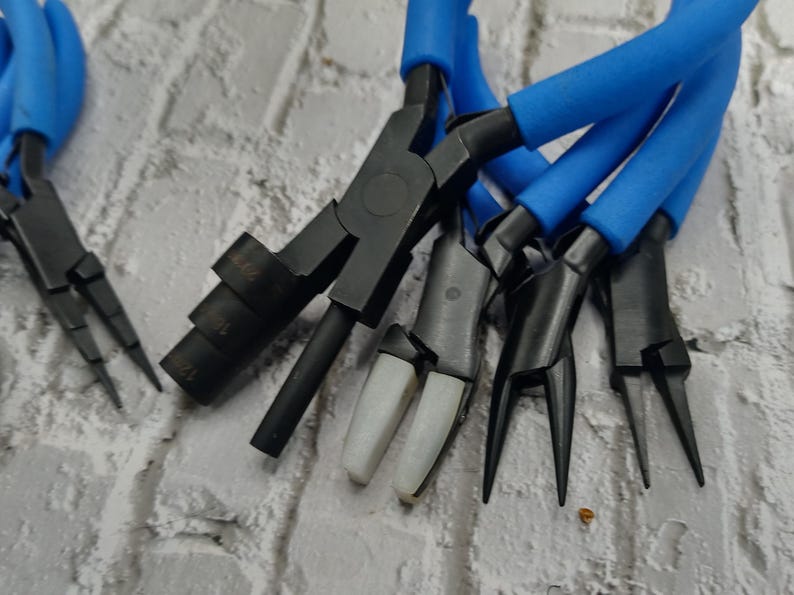 Jewelry Pliers Toolkit 8 Pliers Jewelry Engraving Craft Tools Bail ...