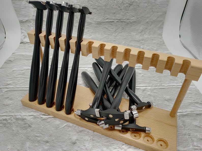 13 Forming Texturing Hammers Set Designer Hammer 13 Different Shapes ...