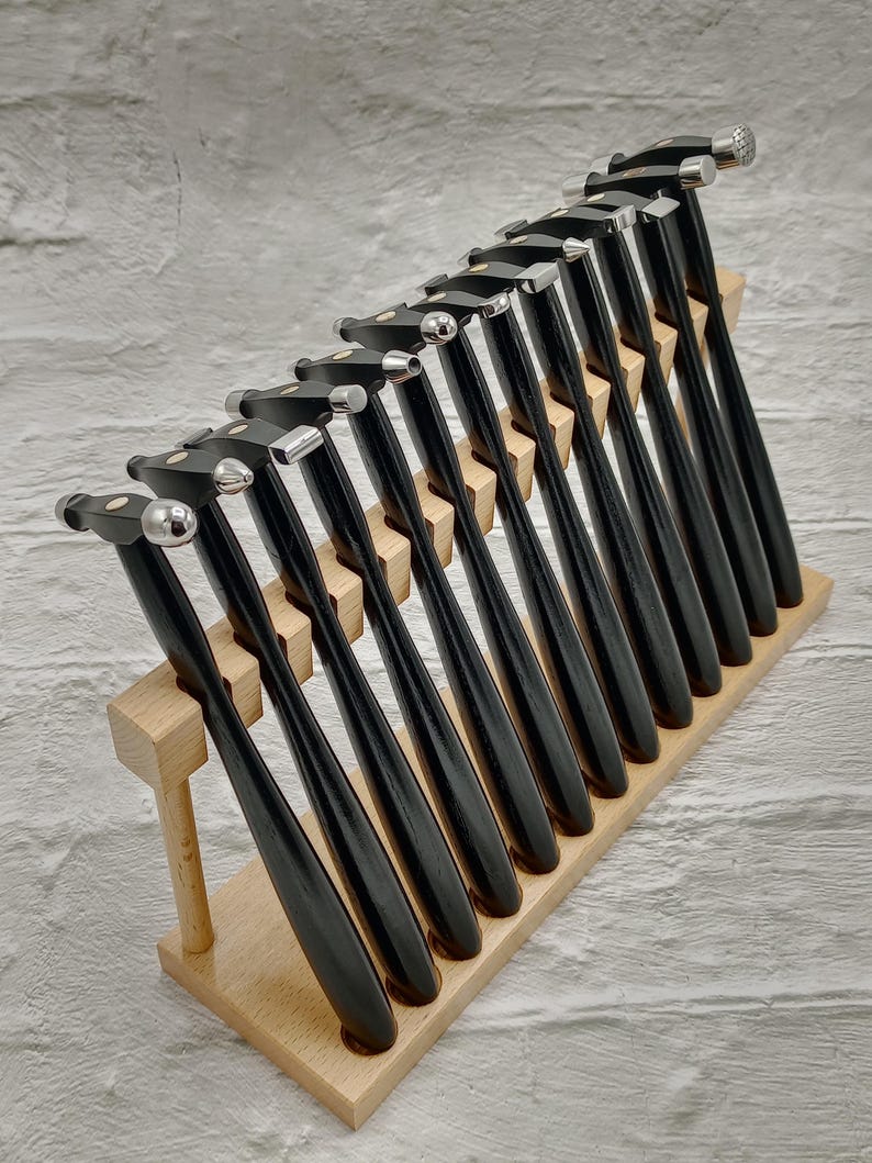 13 Forming Texturing Hammers Set Designer Hammer 13 Different Shapes ...