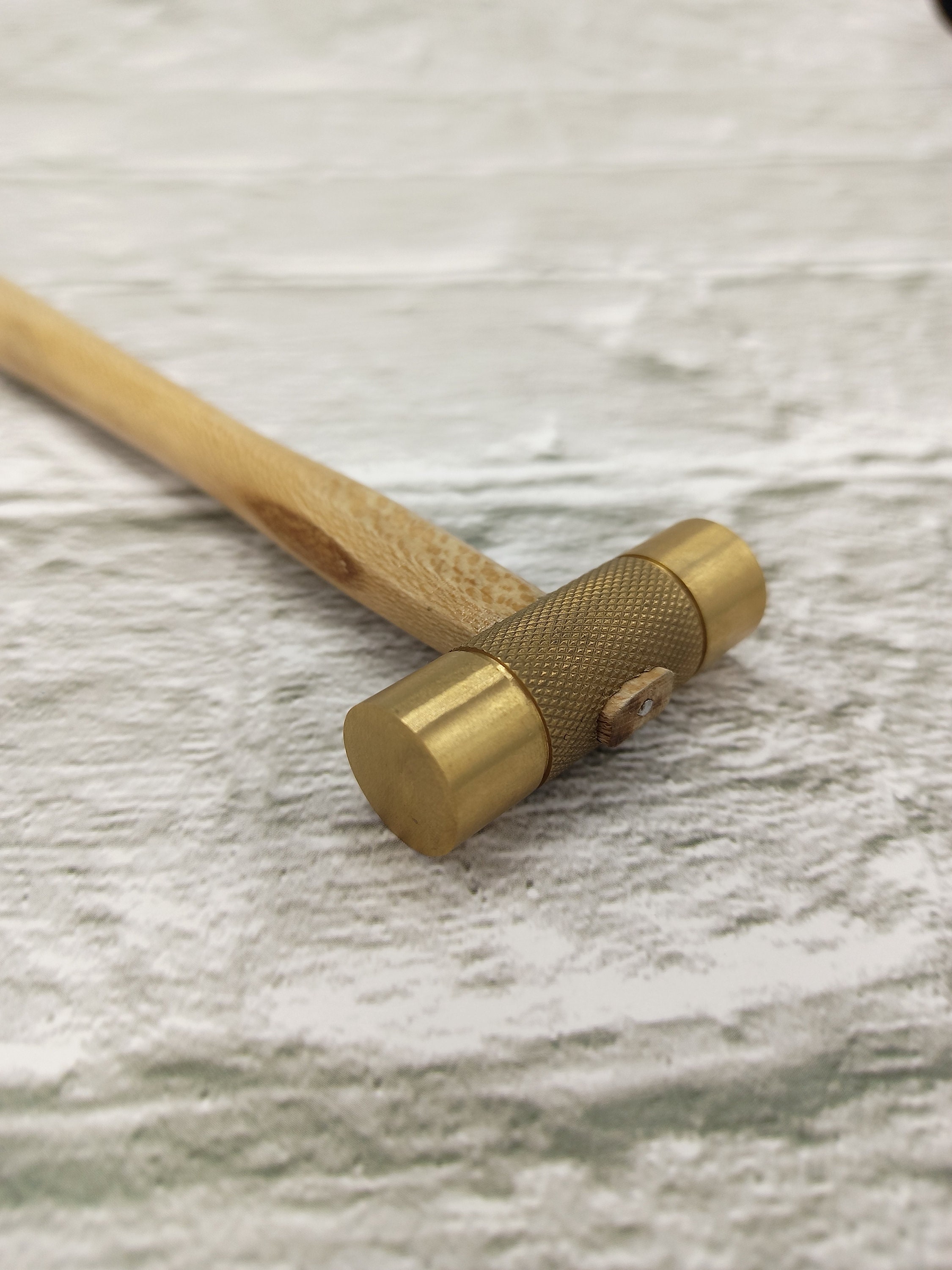 Brass Hammer Mini Metal Stamping Hammer Light Weight Hammer for ...