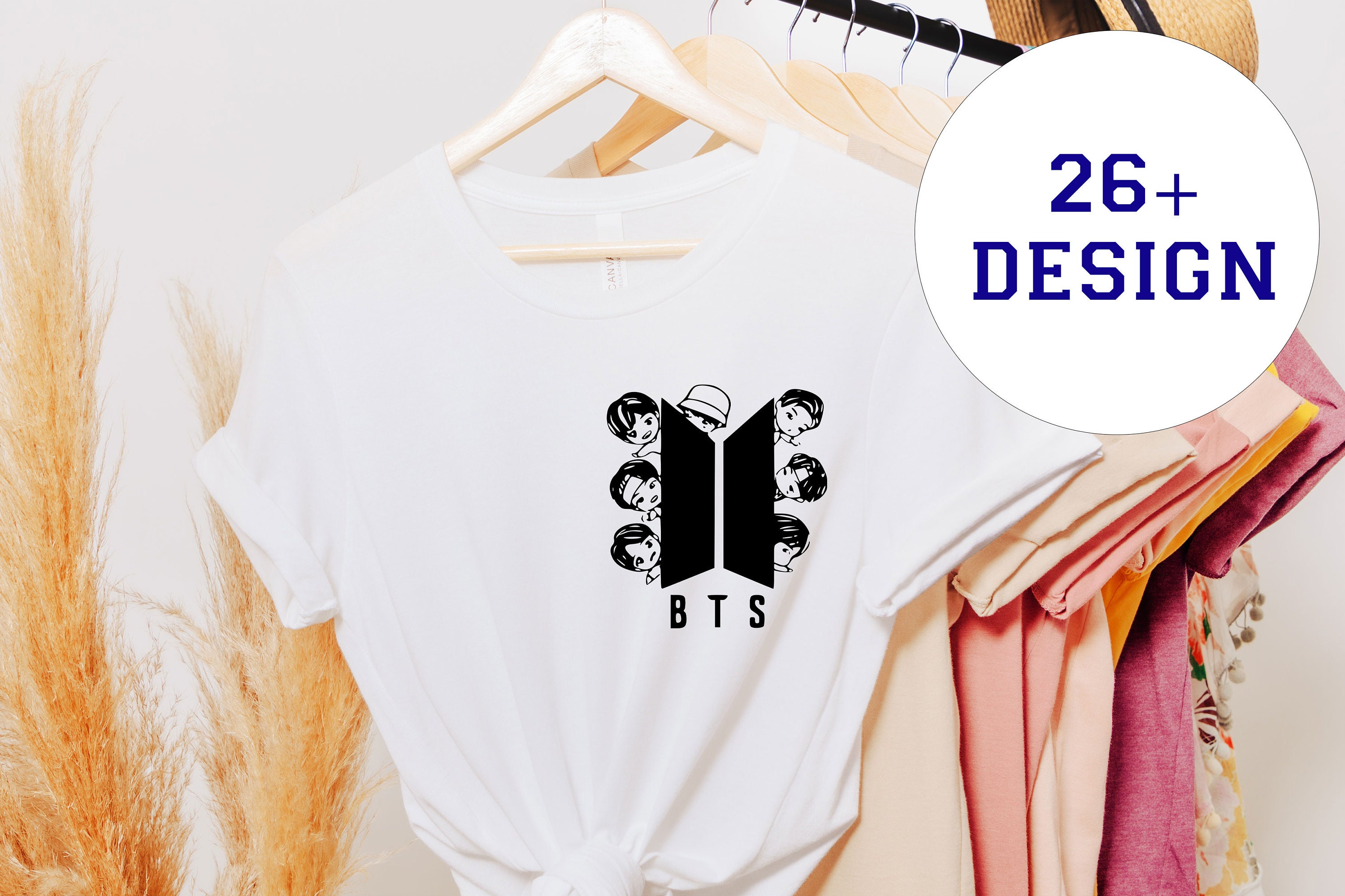 BTS Member T-shirt Korean Music Group Shirts BTS Fan - Etsy