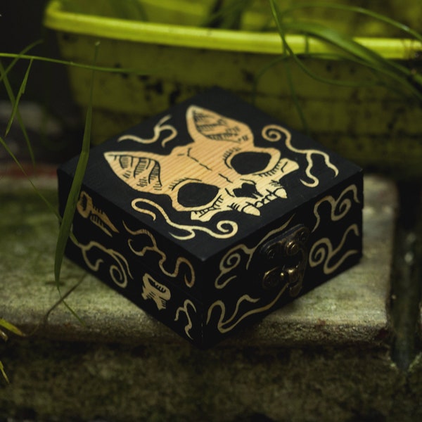 Skull Ring Box - Etsy