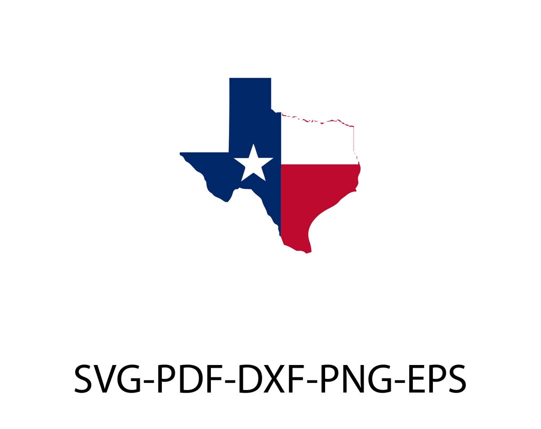 Texas SVG, Texas State SVG, Texas Flag SVG, Texas State Flag Digital ...
