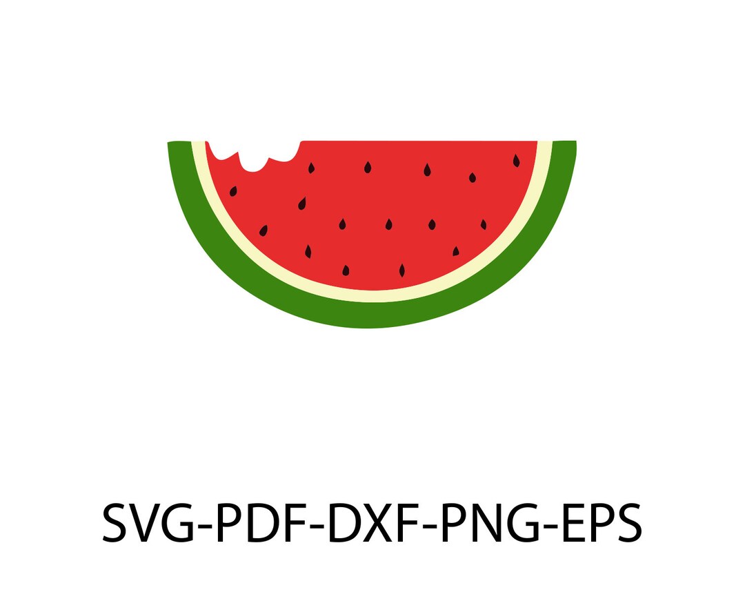 Watermelon Svg, Fruit Svg, Beach Svg, Fruit Dxf, Watermelon Cricut ...