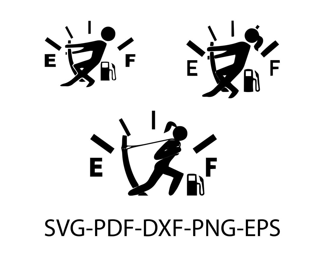Gas Needle Gas Gauge SVG PNG Design Gas Gauge Cutfile Gas Needle Cut ...