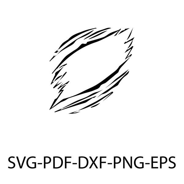 Ripped Banner Svg - Etsy