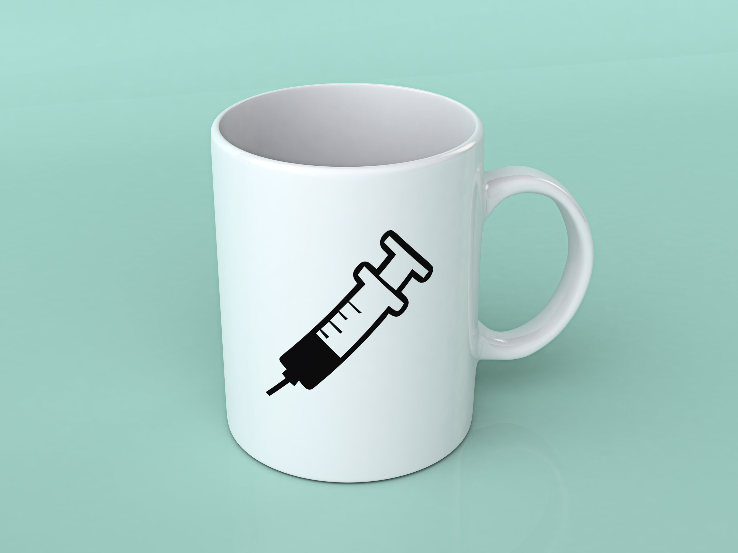 Syringe SVG Medicine SVG Injection SVG Medical Graphics Logo Sign ...