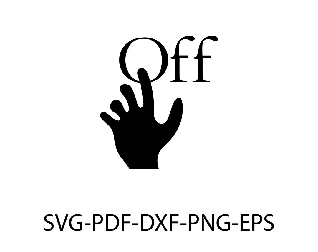OFF Svg,tişört Svg,hand Svg - Etsy