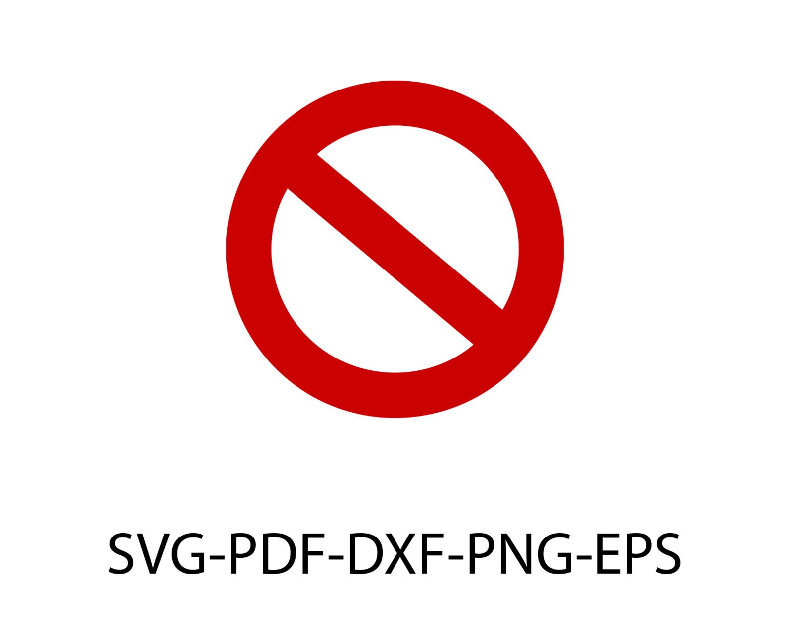 Restricted Symbol SVG Banned Symbol SVG No Symbol SVG Restricted Clip ...