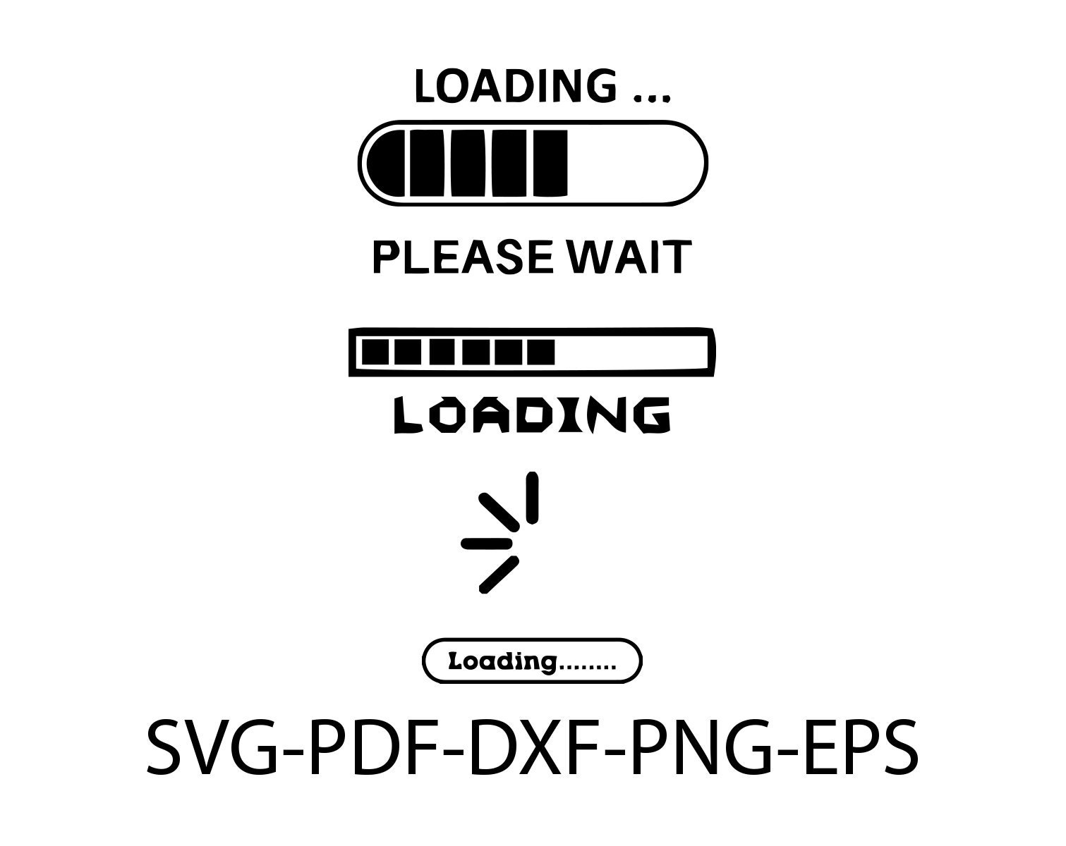 Loading Svg Bundle Loading Bar Svg Loading Please Wait Svg Loading Icon ...