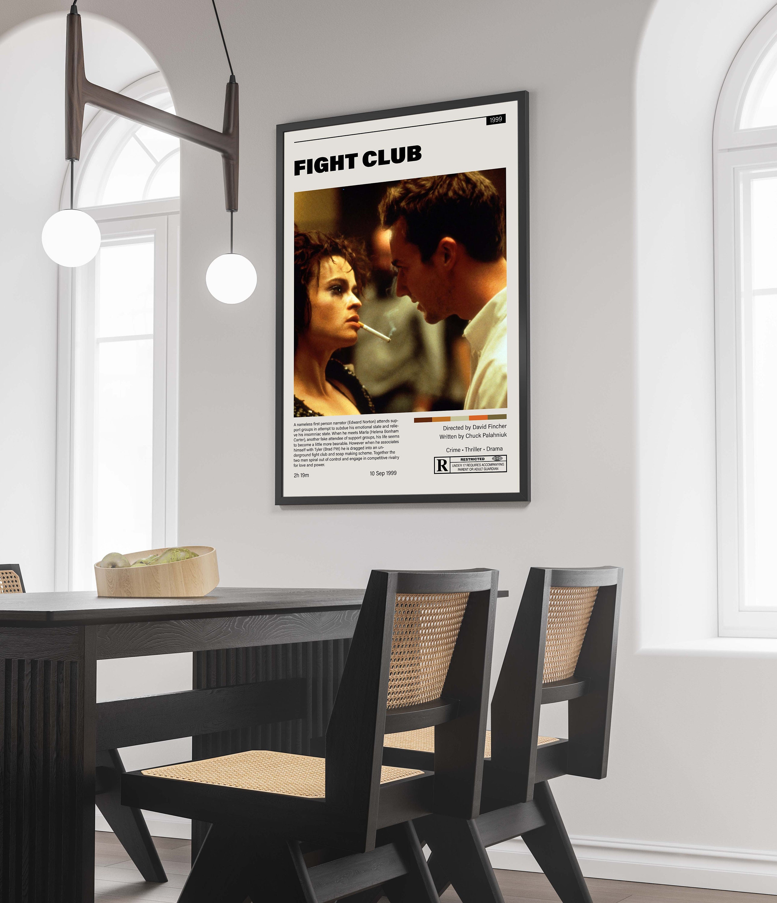 Fight Club Movie Poster Designed & Sold By Claudia Santos