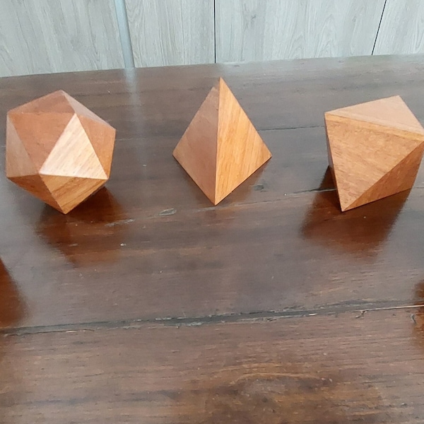 Platonic Solids - Etsy