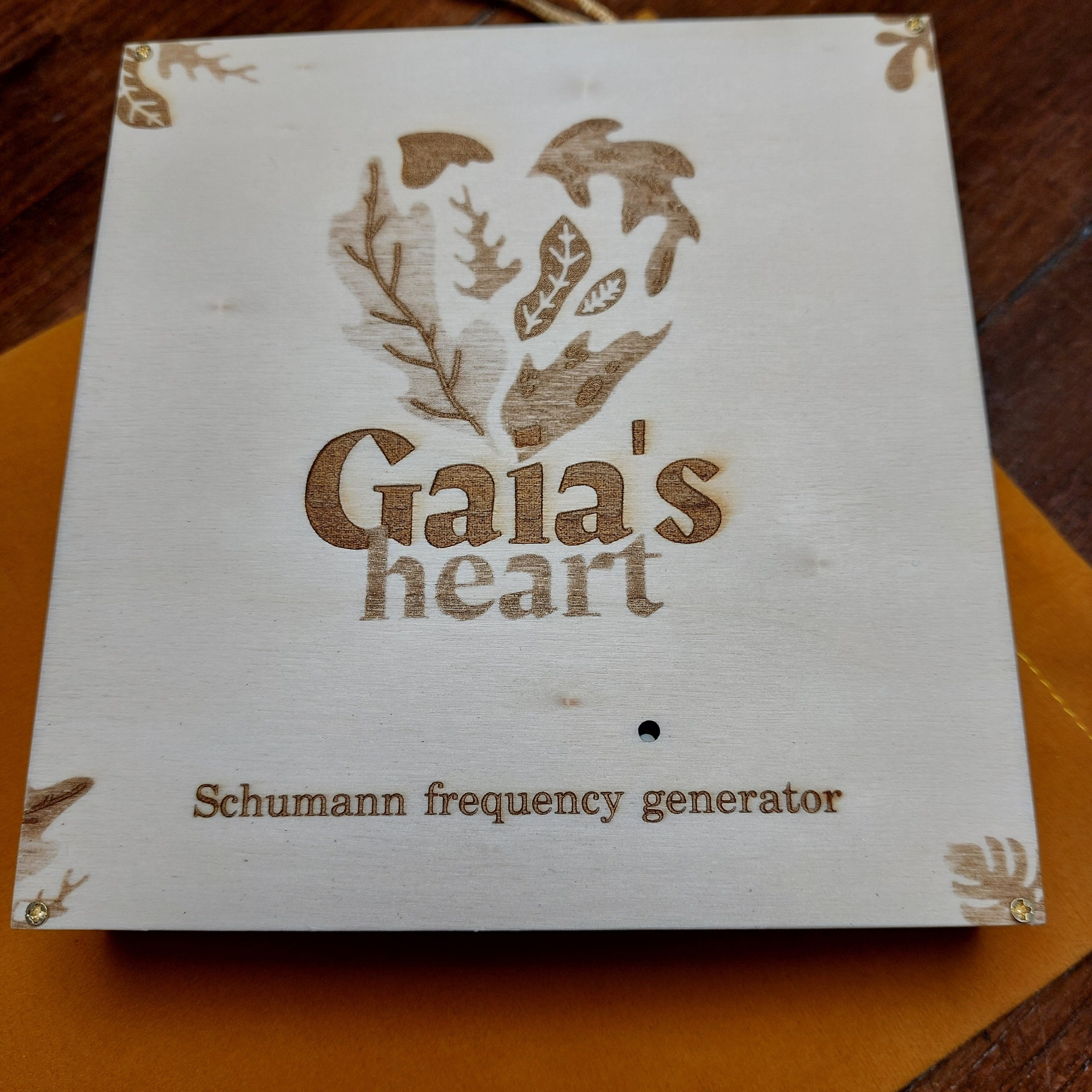 Gaia's Heart Schumann Frequency Generator Handmade From Wood - Etsy UK
