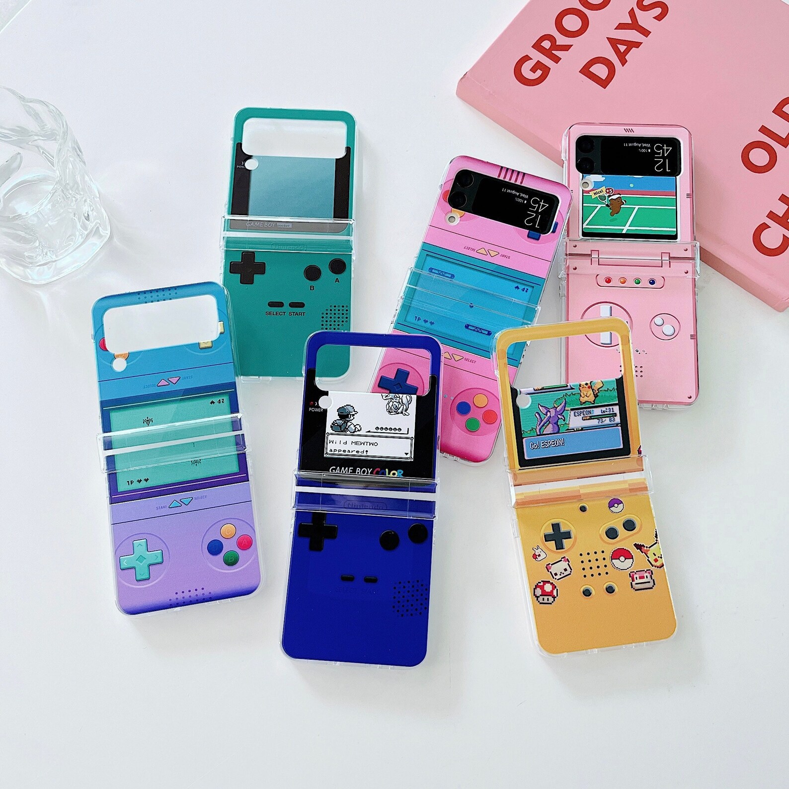Game Style Flip Case Cute Case for Samsung Galaxy Z Flip 4 & - Etsy