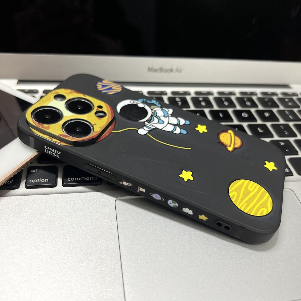 Cute Cartoon Iphone Case With Astronaut on Moon for Iphone 14 - Etsy