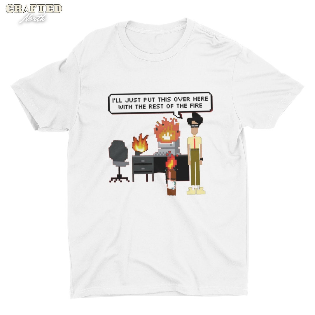 The IT Crowd Fire T-shirt IT Crowd T Shirt Moss T Shirt IT Crowd ...