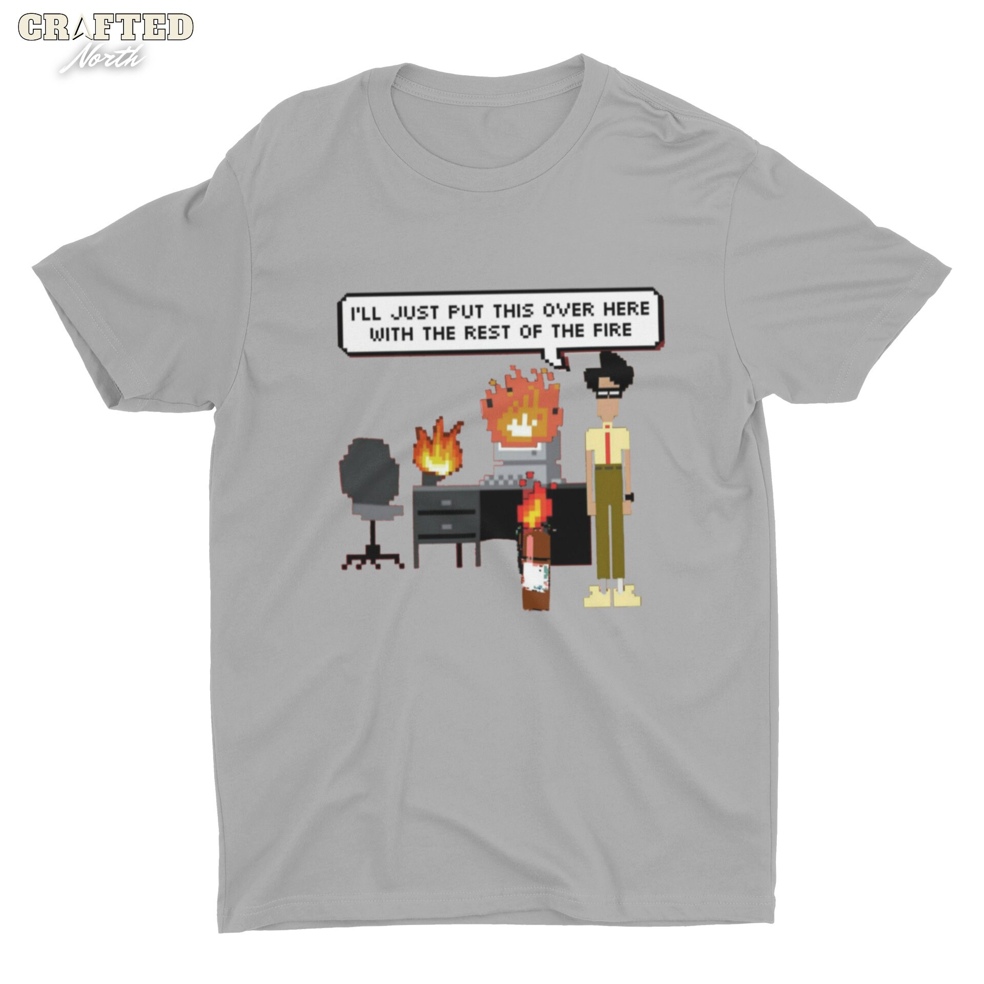 The IT Crowd Fire T-shirt IT Crowd T Shirt Moss T Shirt IT Crowd ...