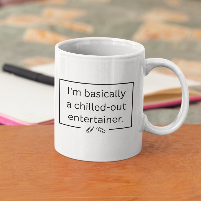 David Brent Chilled-out Entertainer Mug the Office Funny Mug - Etsy