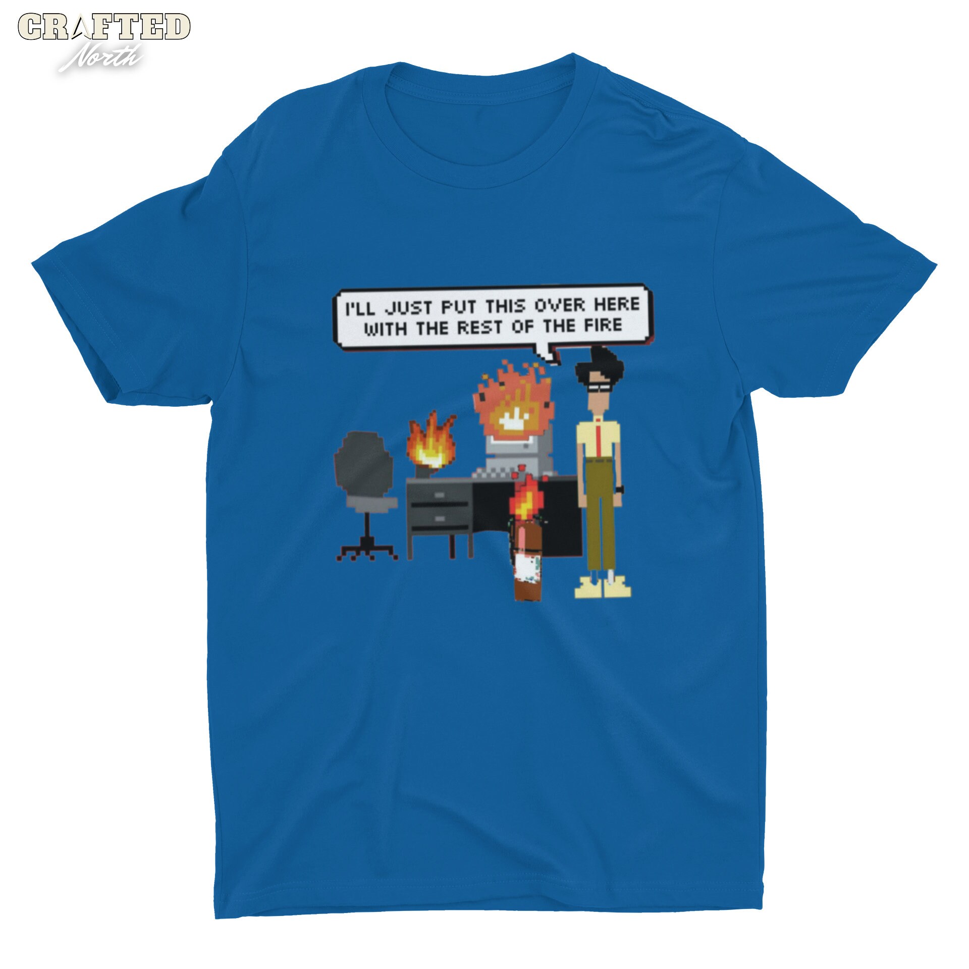 The IT Crowd Fire T-shirt IT Crowd T Shirt Moss T Shirt IT Crowd ...