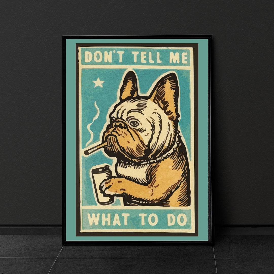 Vintage British Bulldog Print, Bulldog Poster, Vintage Prints, Vintage ...