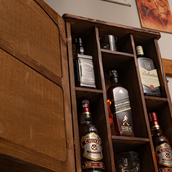Wall Bar Cabinet - Etsy