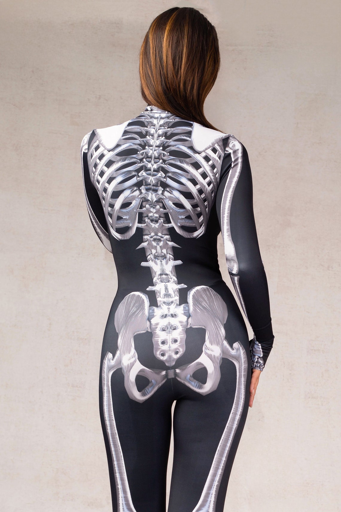 Skeleton Costume Skeleton Bodysuit Skeleton Costume Women - Etsy