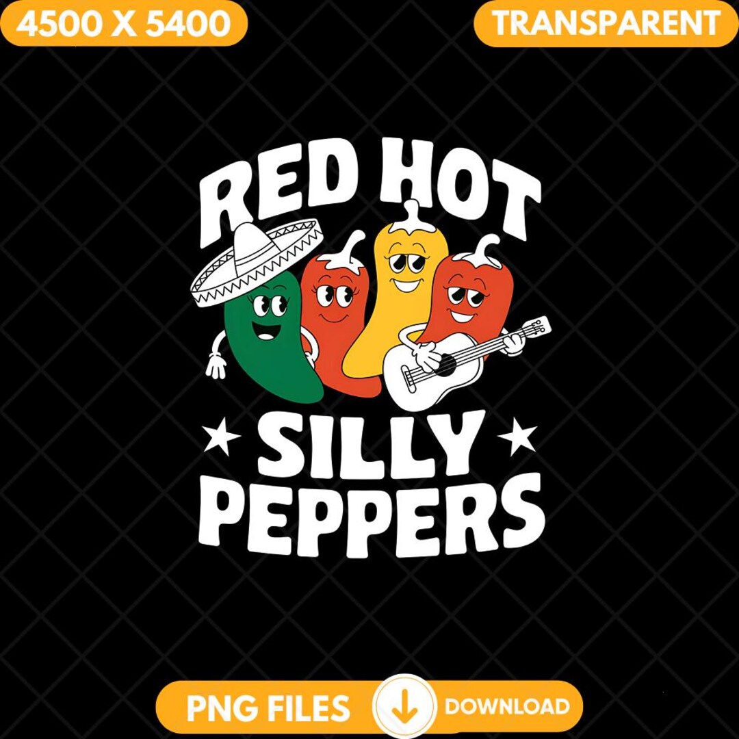 Red Hot Silly Peppers Png, Funny Humorous Chili Pepper Design for ...