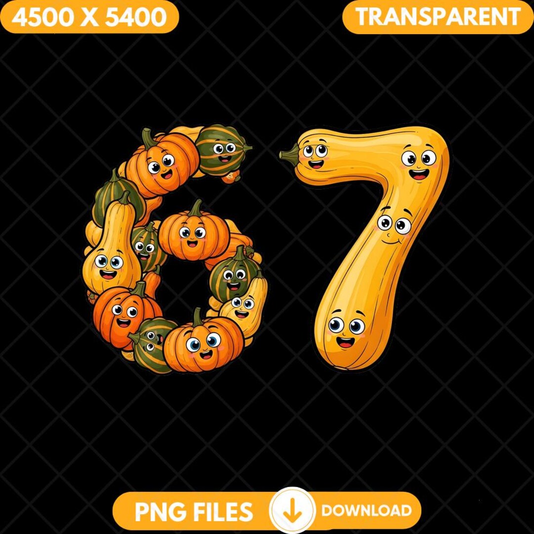 67 Pumpkin and Gourd Png, Cute Fall Meme Cartoon Vegetables Sublimation ...
