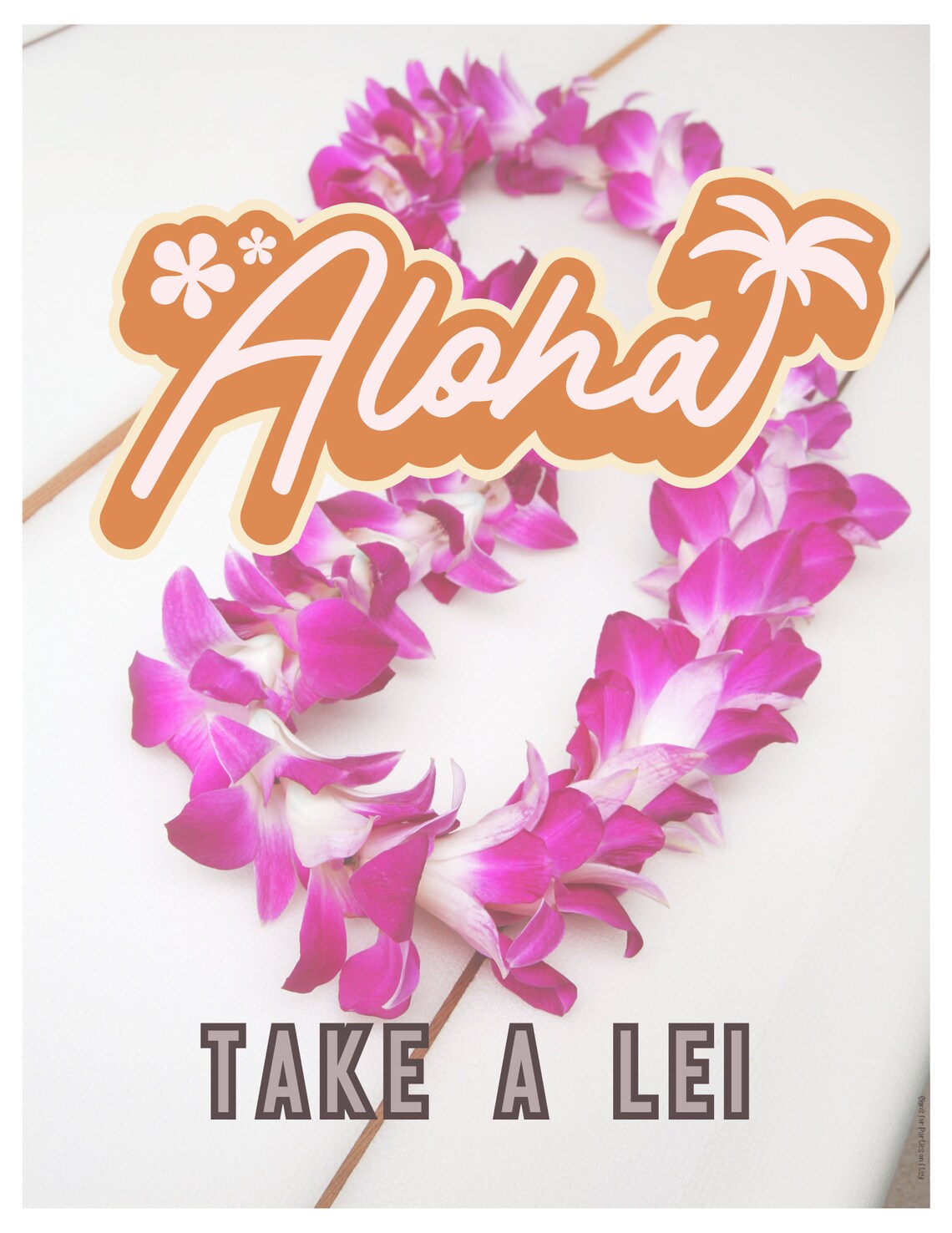 Printable Luau Sign, Island Party Signs, Tiki Party Theme, Digital ...