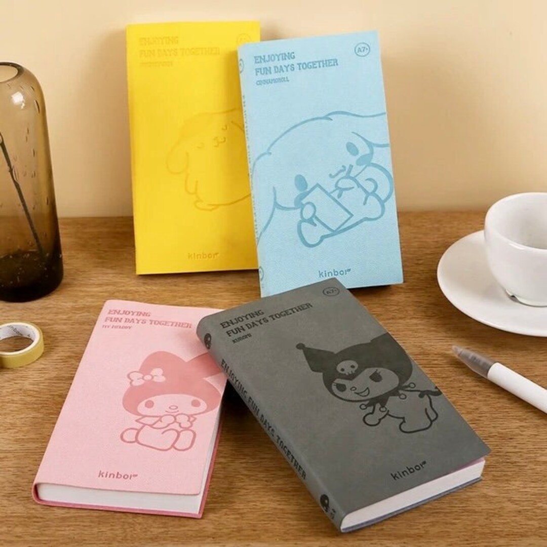 Sanrio Character A7+ Mini Pocket Book Soft Embossed PU Leather Cover - Etsy