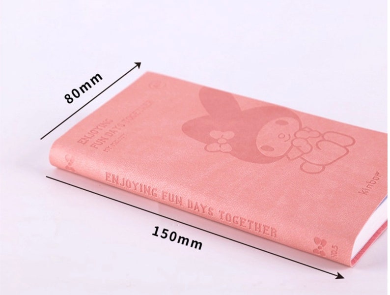 Sanrio Character A7+ Mini Pocket Book Soft Embossed PU Leather Cover - Etsy