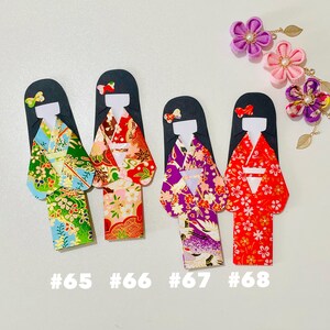 Handmade Kimono Doll Origami Bookmark, Geisha Bookmark for Women ...
