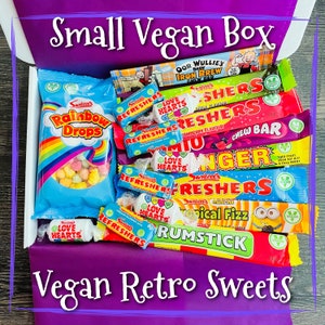 Retro Sweets Gift Box up to 1.4KG Personalised Hamper Filled With Pick ...