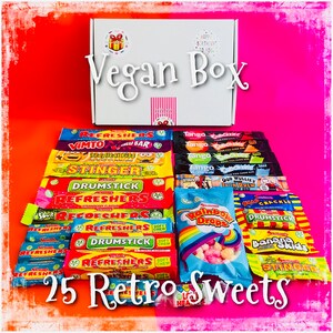 Birthday Retro Sweets Gift Box up to 1.7KG and 125 Sweets ...