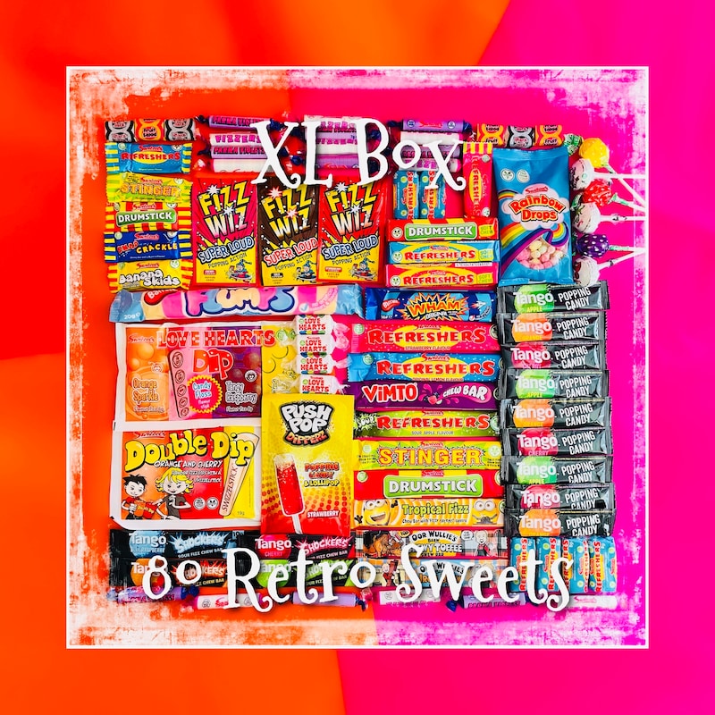 1980s Retro Sweets - Etsy UK