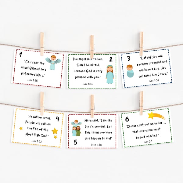 Nativity Advent Calendar - Etsy