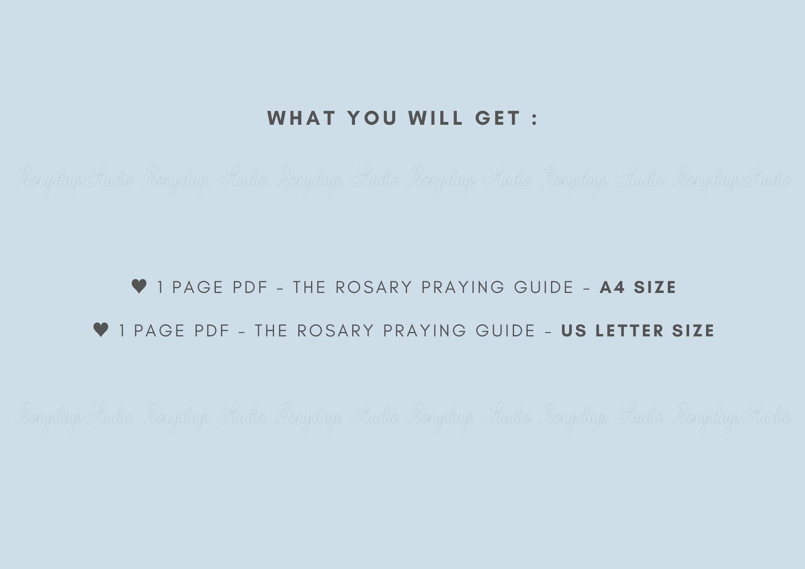 The Rosary Prayer Guide | Catholic Printable | How to Pray Sheet | 4 ...