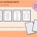 Number & Letter Tracing Worksheets 1-100, ABC (printable PDF) - Etsy
