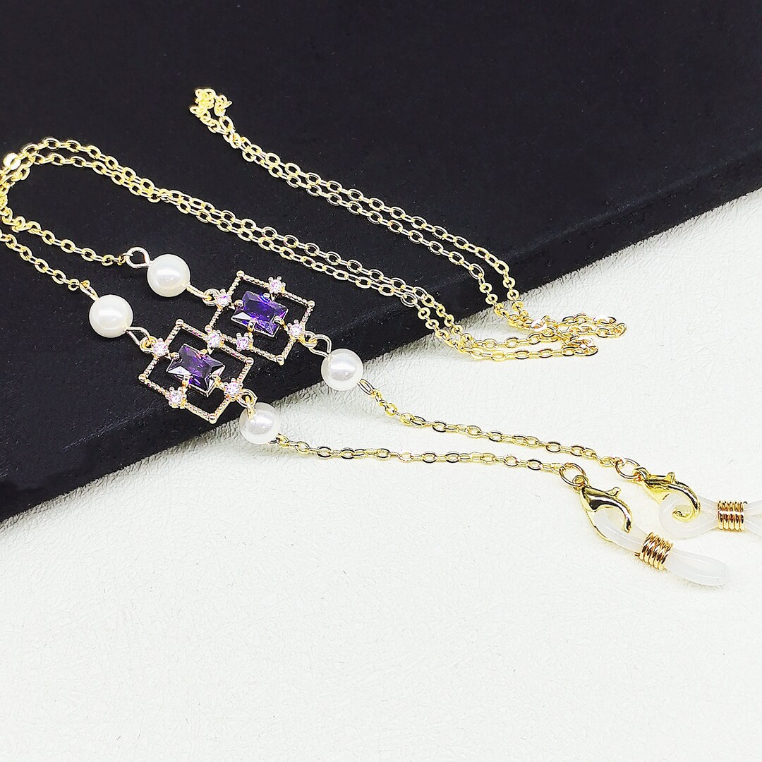 Women's Eyewear Chains, Eyeglasses Chain, Sunglasses Chain, Gold Chain ...