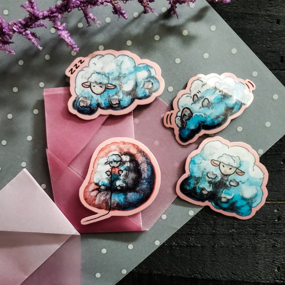 Sheep Sticker Pack - Etsy