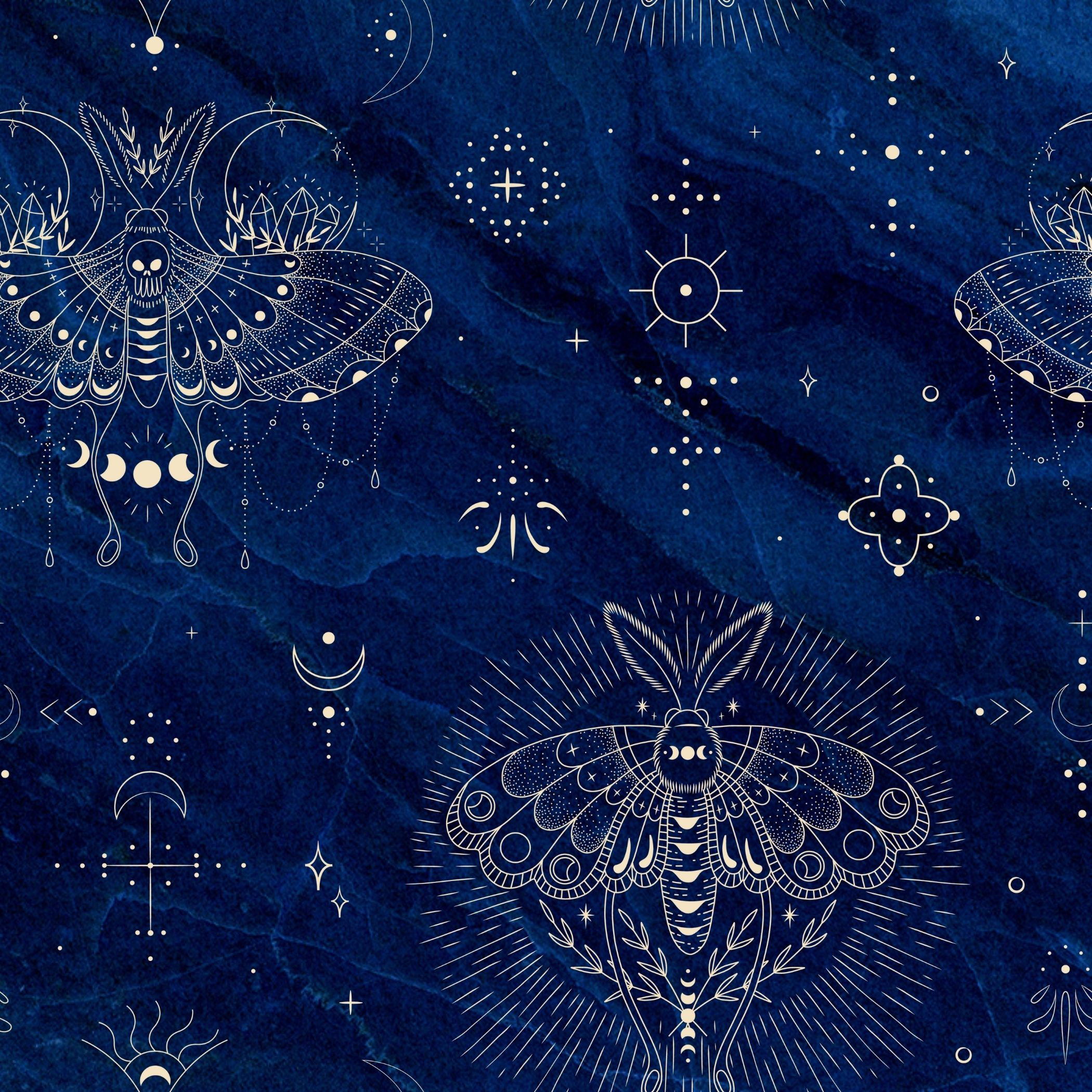Blue Alchemy Digital Download Bundle Celestial Papers Scrapbook, Art ...